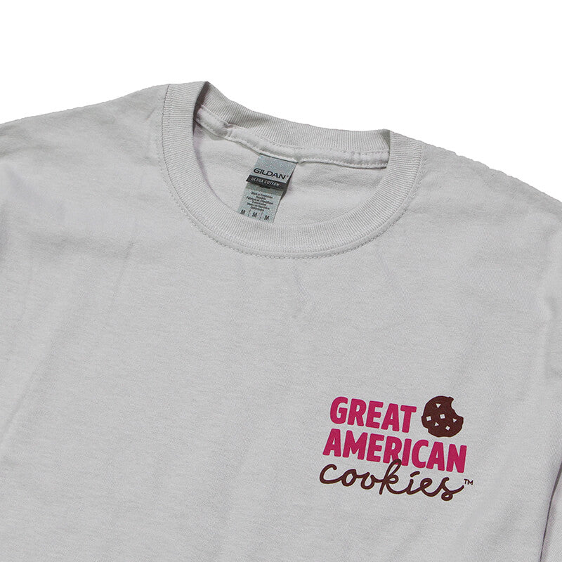 GAC Fresh Baked Cookies Tee - Ice Grey – Fat Brands Uniforms