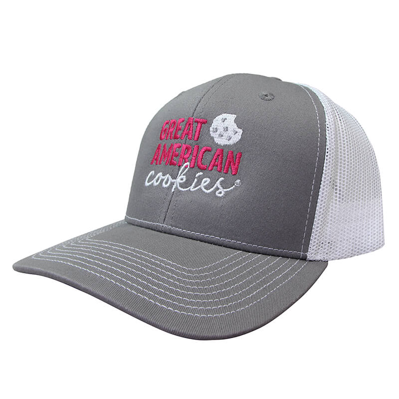 GAC Mesh Back Cap - Charcoal | White – Fat Brands Uniforms